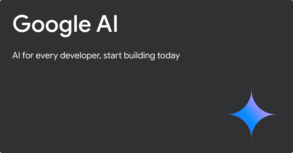 API Gemini Developer | Modelos abertos do Gemma | Google AI for Developers